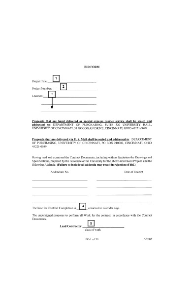 FREE 50+ Construction Forms in PDF | MS Word