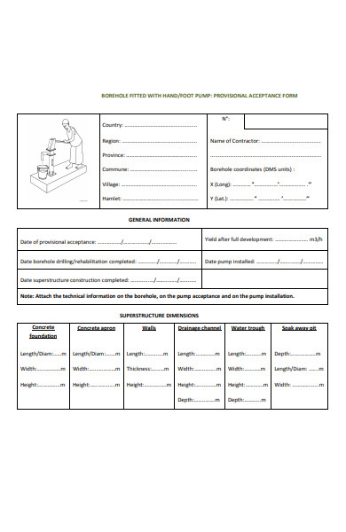 FREE 50+ Construction Forms in PDF | MS Word