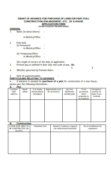 FREE 50+ Construction Forms in PDF | MS Word