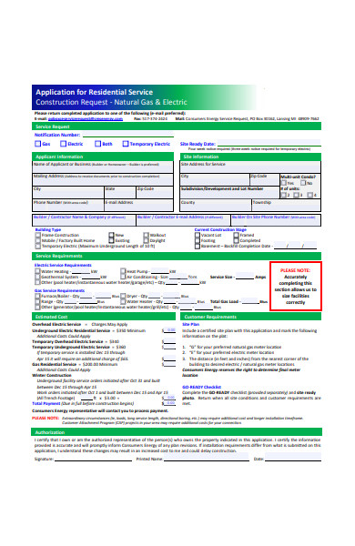 FREE 50+ Construction Forms in PDF | MS Word