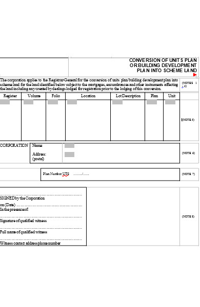 FREE 51+ Plan Forms in PDF | MS Word | Excel