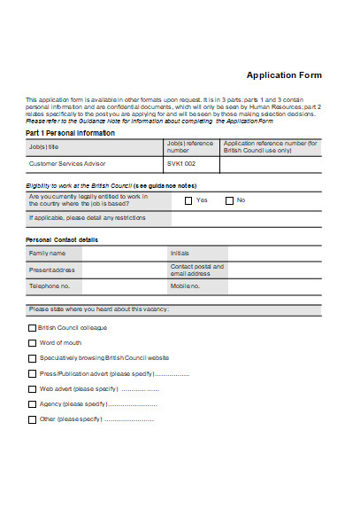 FREE 50+ Job Forms Download – How to Create Guide, Tips