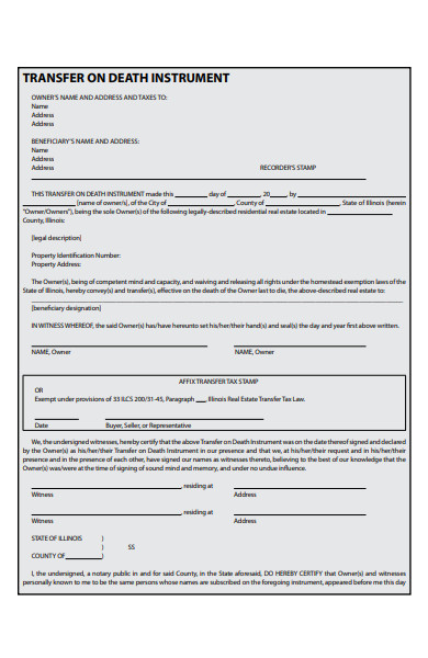 FREE 54+ Death Form Samples, PDF, MS Word, Google Docs