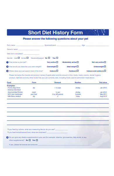 FREE 49+ History Forms in PDF | Ms Word | Excel