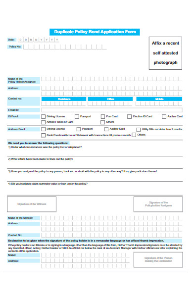 FREE 50+ Policy Forms Download – How to Create Guide, Tips
