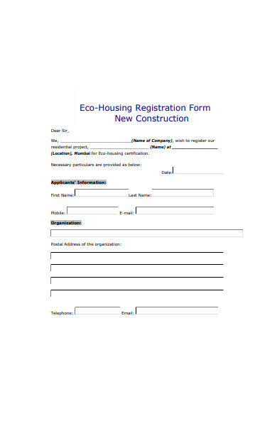 FREE 50+ Construction Forms in PDF | MS Word