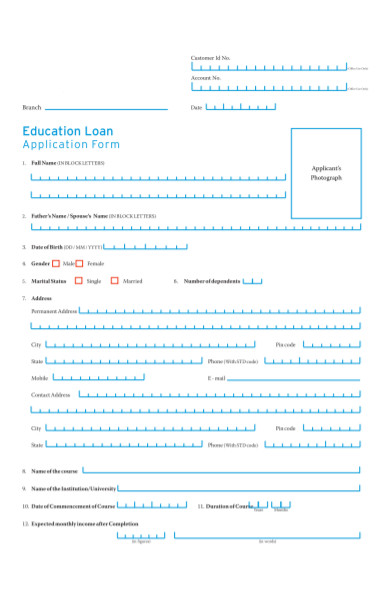 FREE 55+ Loan Forms in PDF | MS Word | Excel