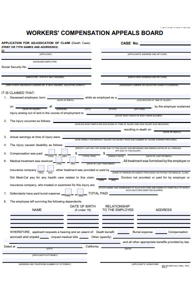 FREE 54+ Death Form Samples, PDF, MS Word, Google Docs