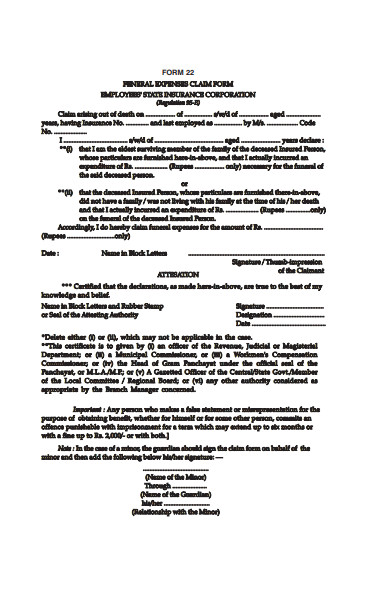 FREE 51+ Funeral Forms in PDF | MS Word