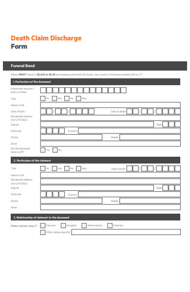 FREE 51+ Funeral Forms in PDF | MS Word