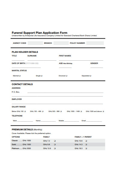 FREE 51+ Funeral Forms in PDF | MS Word