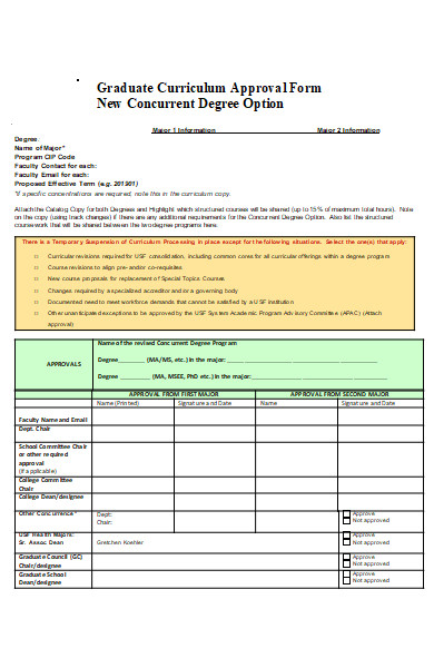 FREE 53+ Graduate Forms in PDF | MS Word | Excel