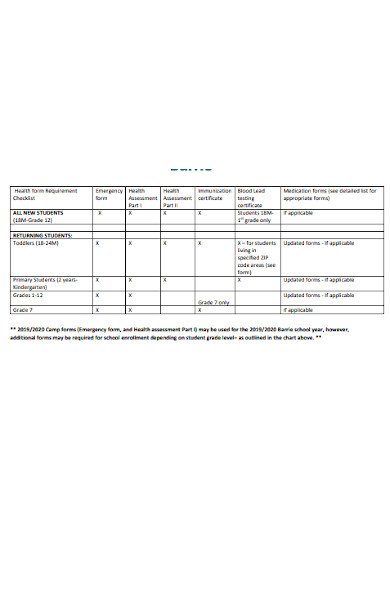 FREE 31+ Requirement Forms in PDF | MS Word | Excel