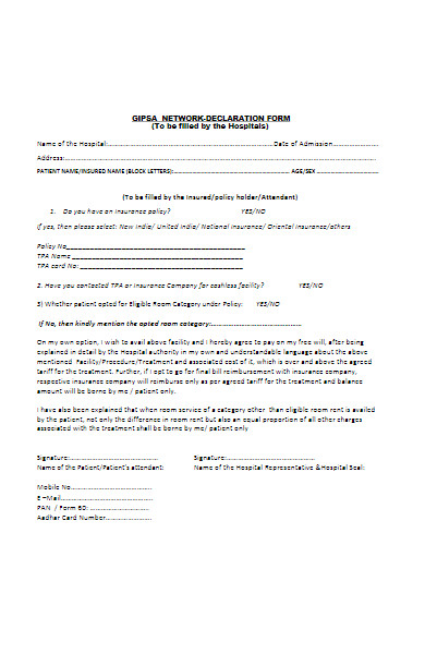 FREE 50+ Hospital Forms in PDF | MS Word | MS Excel