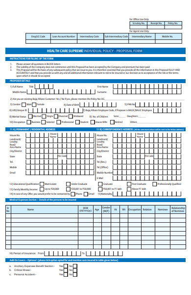 FREE 50+ Policy Forms Download – How to Create Guide, Tips