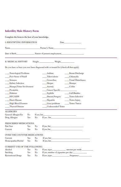 FREE 49+ History Forms in PDF | Ms Word | Excel