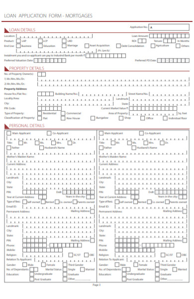 FREE 55+ Loan Forms in PDF | MS Word | Excel