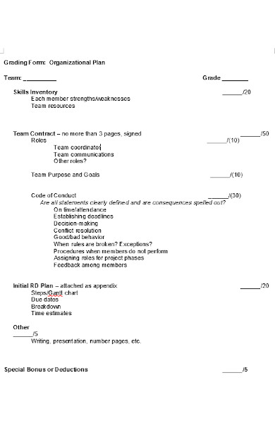 FREE 51+ Plan Forms in PDF | MS Word | Excel
