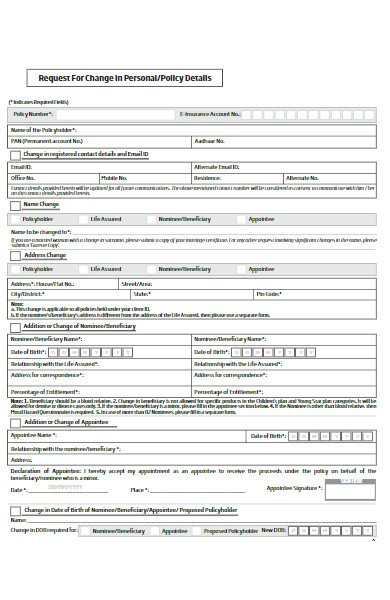 FREE 50+ Policy Forms Download – How to Create Guide, Tips