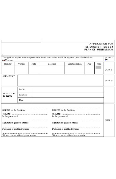 FREE 51+ Plan Forms in PDF | MS Word | Excel