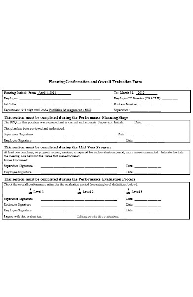 FREE 51+ Plan Forms in PDF | MS Word | Excel