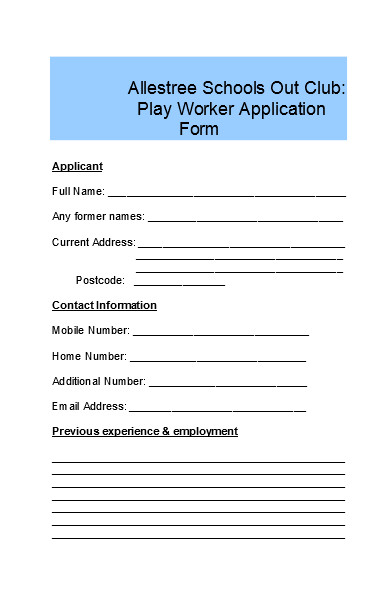 FREE 50+ Worker Forms Download – How to Create Guide, Tips