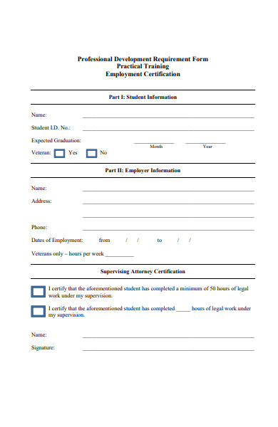 FREE 31+ Requirement Forms in PDF | MS Word | Excel