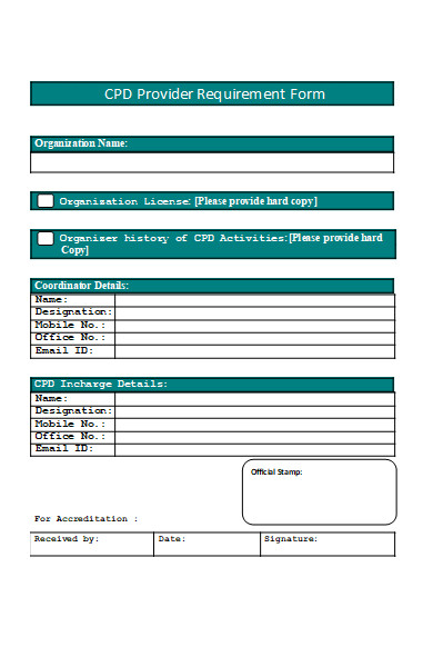 FREE 31+ Requirement Forms in PDF | MS Word | Excel