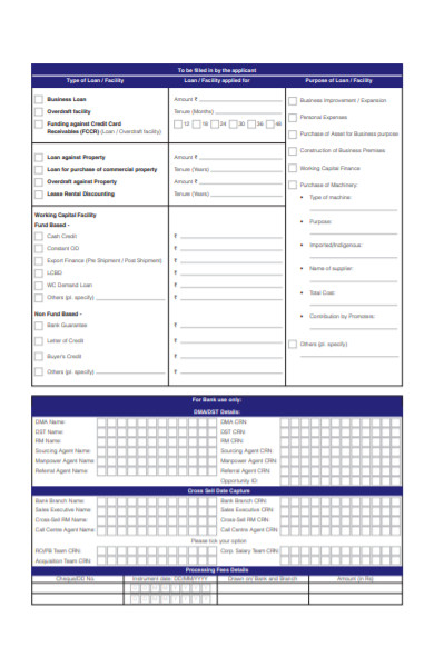 FREE 55+ Loan Forms in PDF | MS Word | Excel