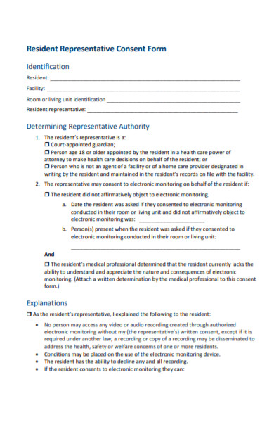 FREE 44+ Representative Forms in PDF | MS Word