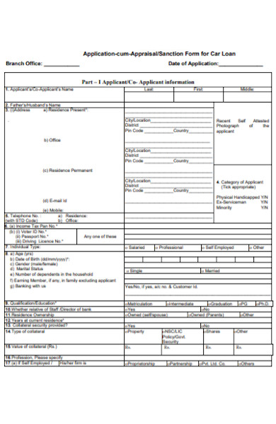 FREE 55+ Loan Forms in PDF | MS Word | Excel