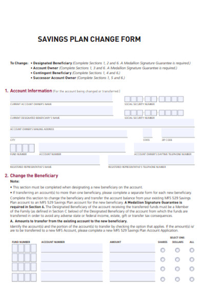 FREE 51+ Plan Forms in PDF | MS Word | Excel
