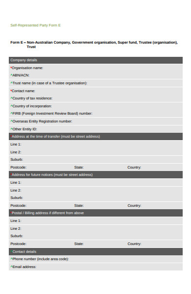 FREE 49+ Party Forms in PDF | MS Word | Excel