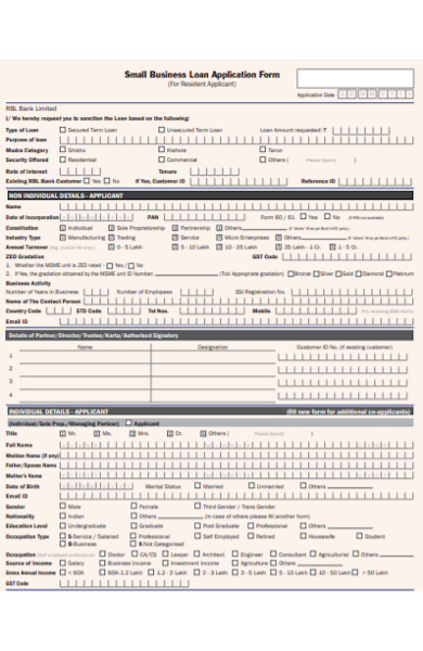 FREE 55+ Loan Forms in PDF | MS Word | Excel