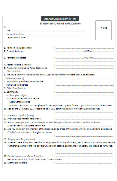 FREE 50+ Job Forms Download – How to Create Guide, Tips