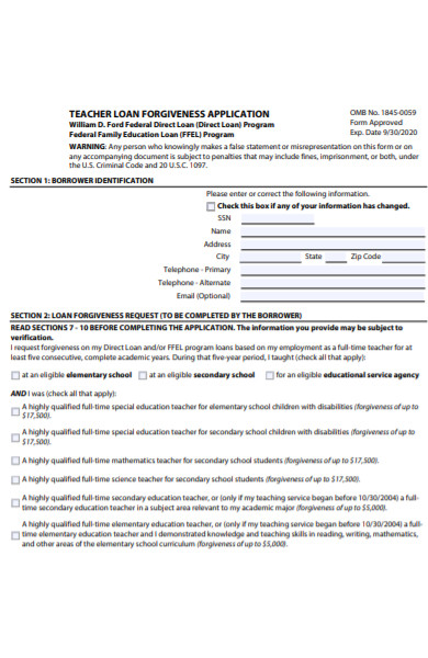 FREE 55+ Loan Forms in PDF | MS Word | Excel