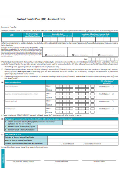FREE 51+ Plan Forms in PDF | MS Word | Excel