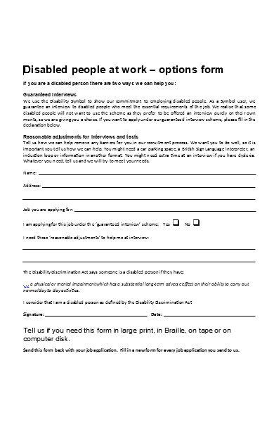 FREE 50+ Work Forms in PDF | MS Word