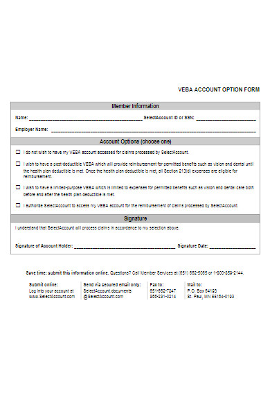 FREE 50+ Option Forms in PDF | MS Word | MS Excel