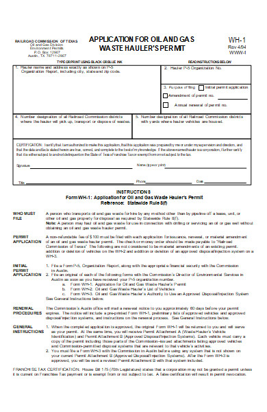 FREE 50+ Permit Forms Download – How to Create Guide, Tips