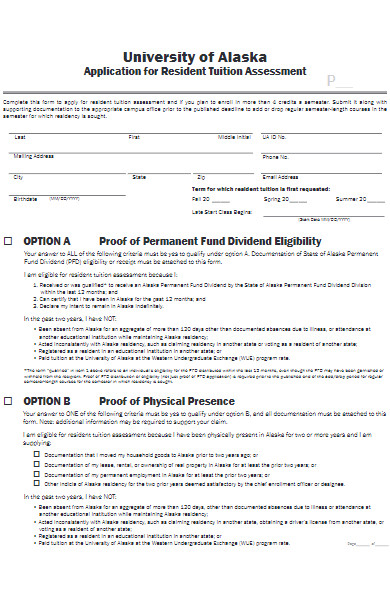 FREE 50+ University Forms in PDF | MS Word | MS Excel