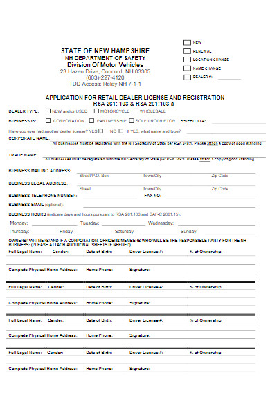 FREE 30+ Retail Application Forms Download – How to Create Guide, Tips