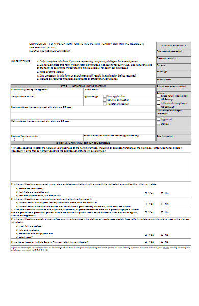 FREE 30+ Retail Application Forms Download – How to Create Guide, Tips