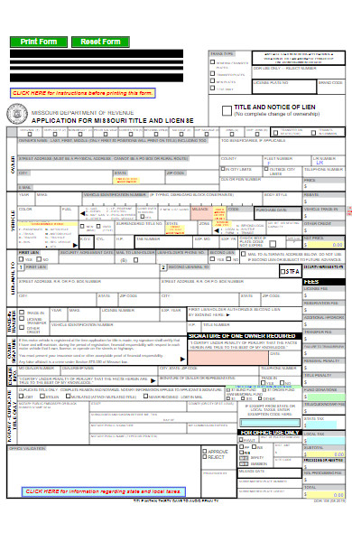 FREE 20+ Title Forms Download – How to Create Guide, Tips