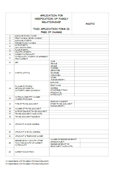 FREE 50+ Application Verification Forms Download – How to Create Guide ...