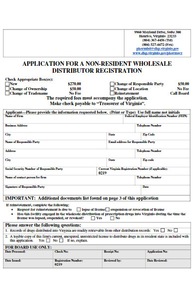 FREE 30+ Wholesale Application Forms Download – How to Create Guide, Tips