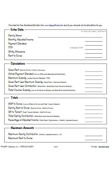 FREE 18+ Calculator Forms Download – How to Create Guide, Tips