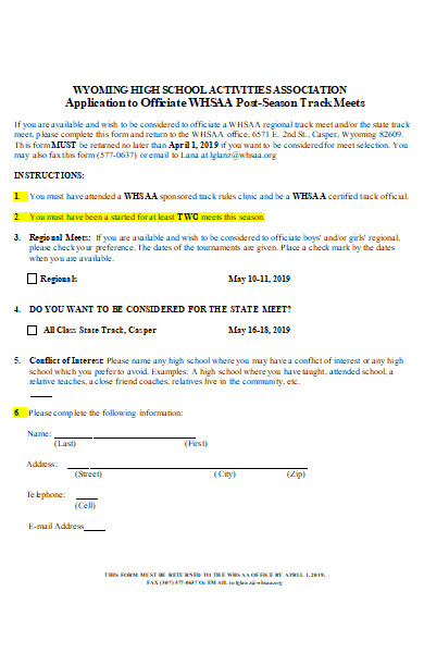 FREE 50+ Association Forms in PDF | MS Word