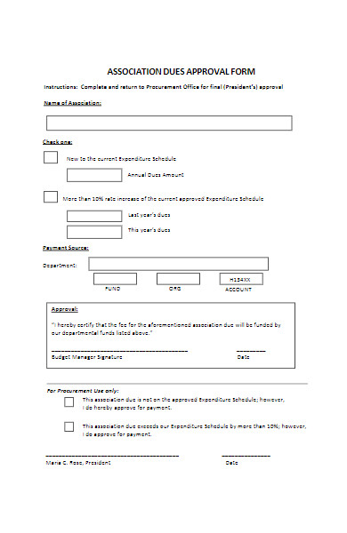 FREE 50+ Association Forms in PDF | MS Word