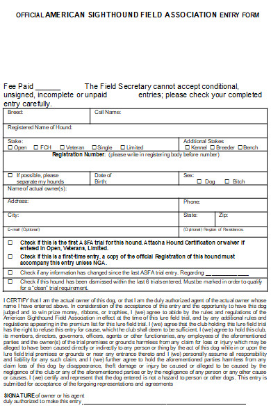 FREE 50+ Association Forms in PDF | MS Word
